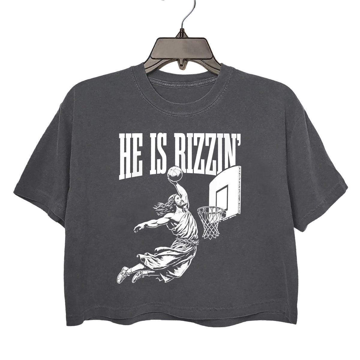 He is Risen Funny Easter Crop Top For Women – Fancyytee.com