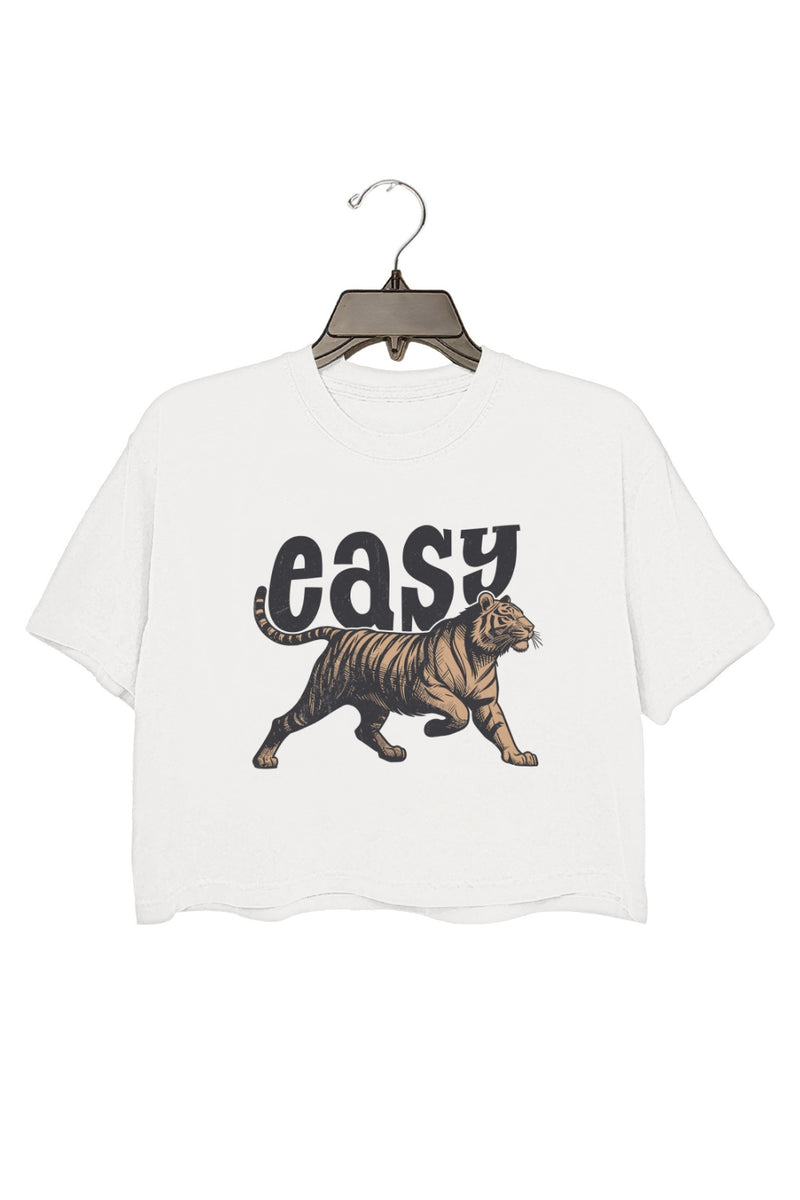 Easy Tiger Inspired Crop Top For Women – Fancyytee.com